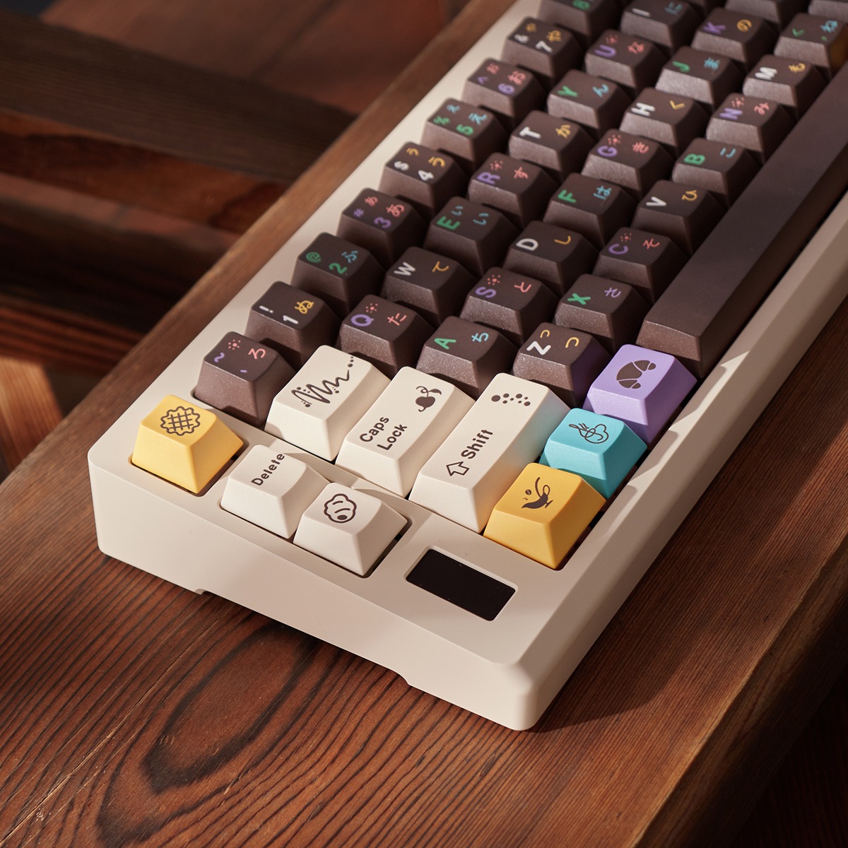 -LW- Afternoon Tea PBT Keycaps CHERRY Profile Mechanical Keyboard ...