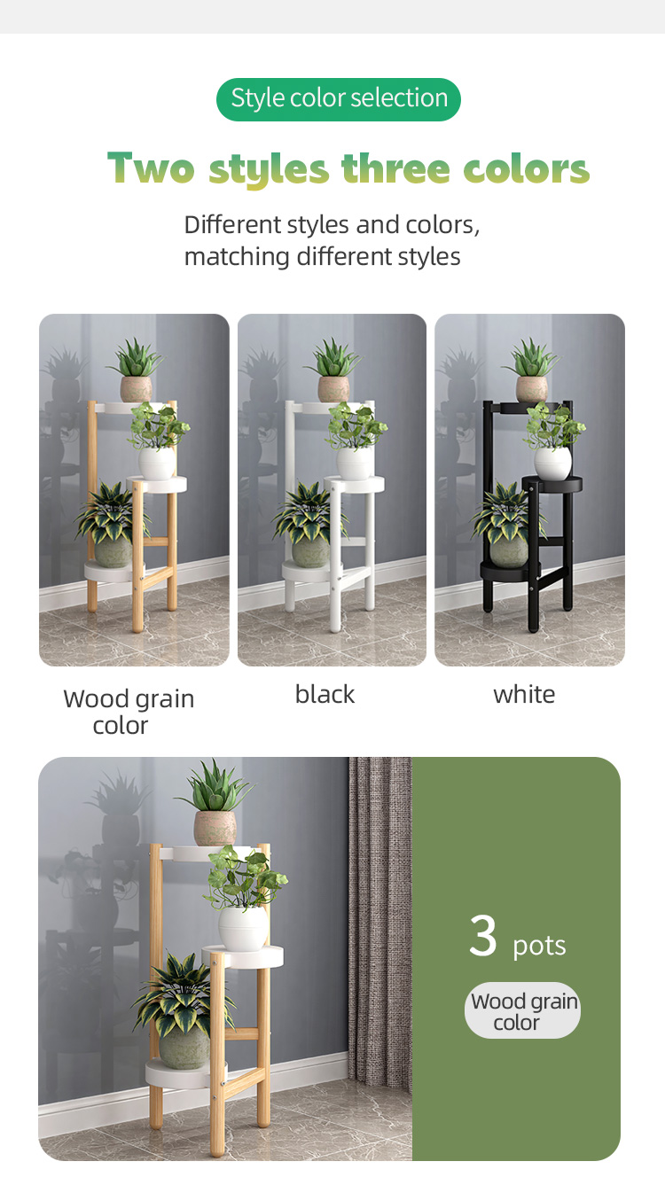 JS Plant Rack Outdoor Flower Multilayer Pots Stand Planters Indoor ...