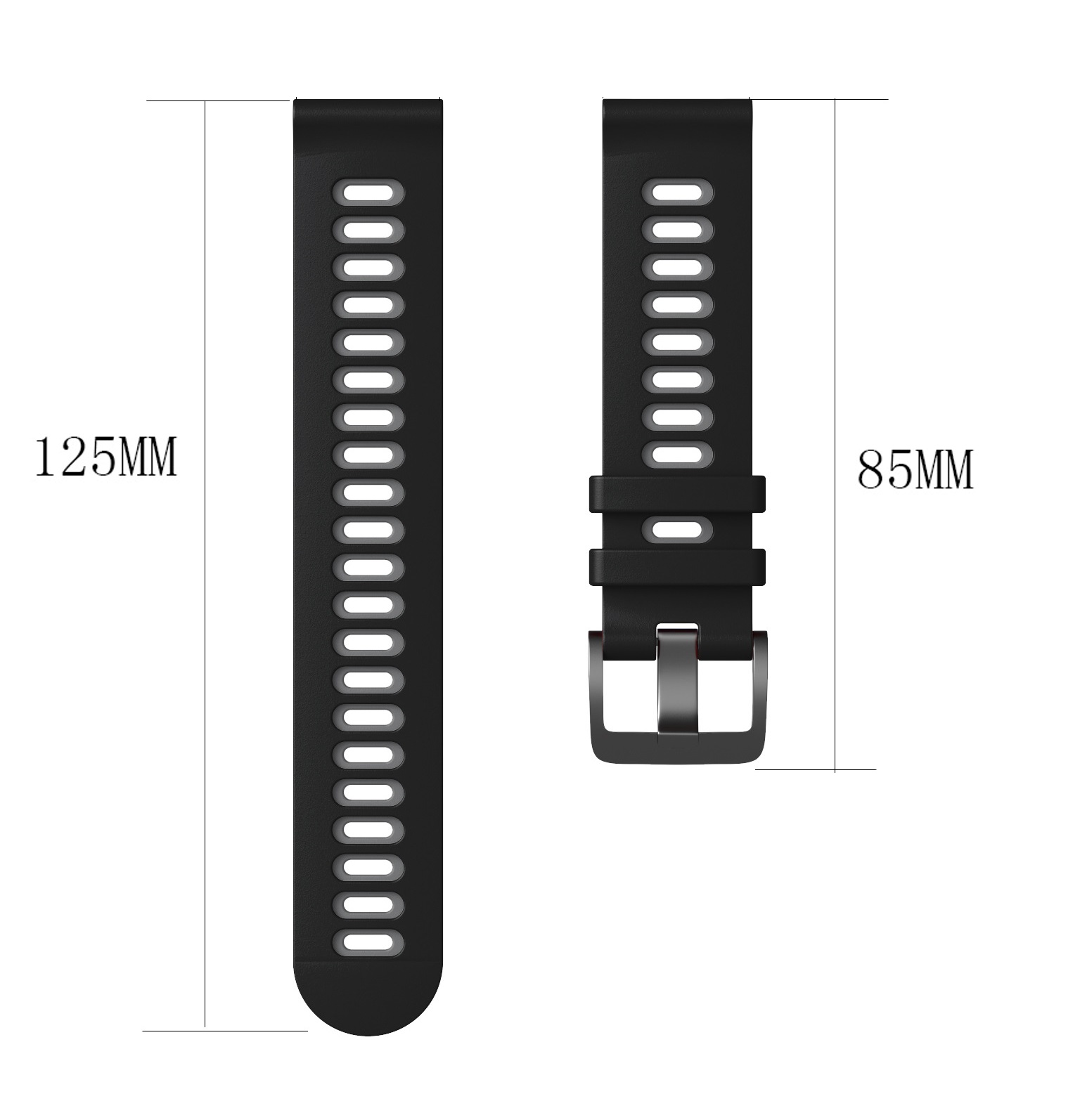 Sports Double Color Silicone Huawei Watch Fit 3 Strap Smart Watchband ...