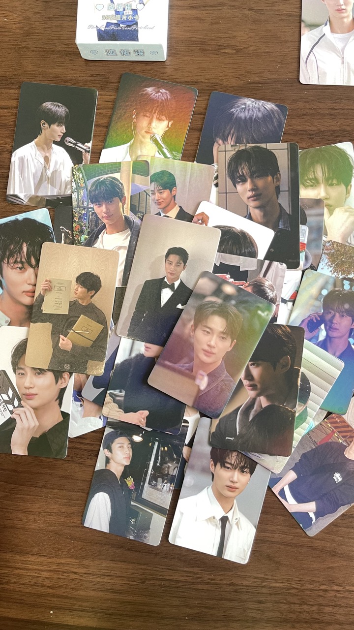 lovely runner Byeon Woo Seok Kim Hye Yoon Bianyouxi Laser Photocard ...