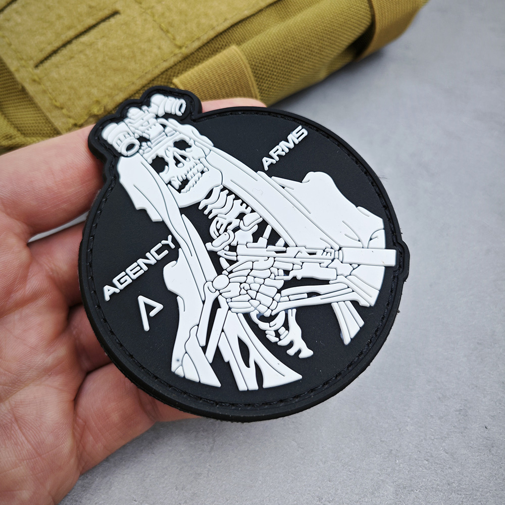 High-quality PVC Rubber Patch Three-Dimensional Soft Rubber Velcro ...