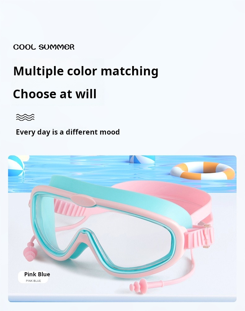 Children In bags swimming goggles girl boy swimming gear goggles ...