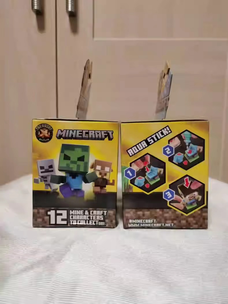 TREASURE X Minecraft Overworld Mine and Craft collectable Characters ...