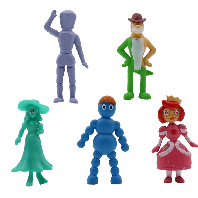 8Pcs/Set The Amazing Digital Circus 2 Figures Gummigoo Princess Model ...