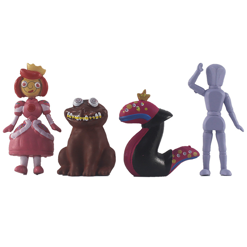 8Pcs/Set The Amazing Digital Circus 2 Figures Gummigoo Princess Model ...
