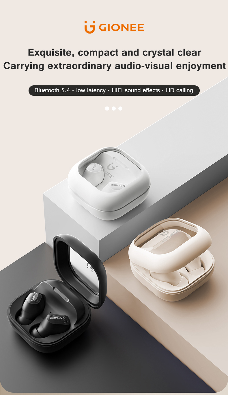 Gionee JL038 Wireless Earphone Bluetooth 5.4 True Wireless Earbud Low ...