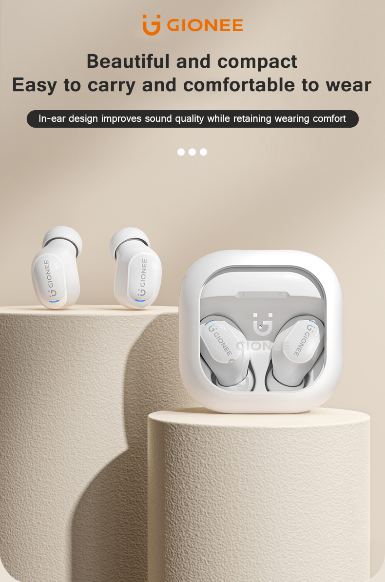 Gionee JL038 Wireless Earphone Bluetooth 5.4 True Wireless Earbud Low ...