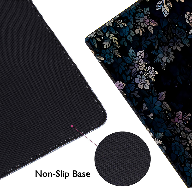 Japanese Wisteria Aesthetic Mousepad Gaming Mouse Pad Desk Protector ...