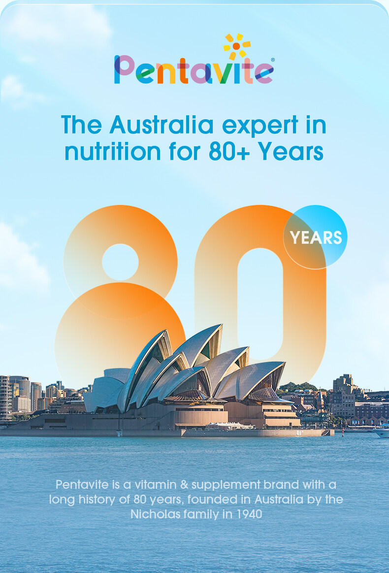 Pentavite Vitamin C Tropical Berries Chewable vitamin C 可咀嚼热带浆果风味 30 ...