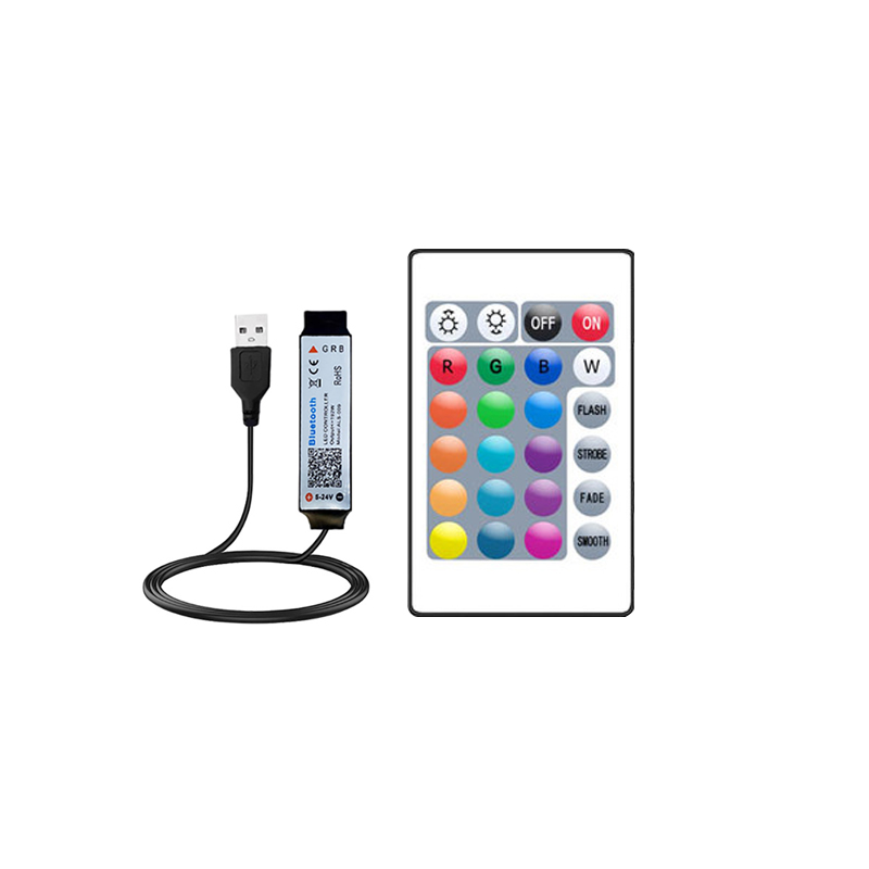 LED Strip light RGB USB Led Strip IR RF Bluetooth Remote Controller ...