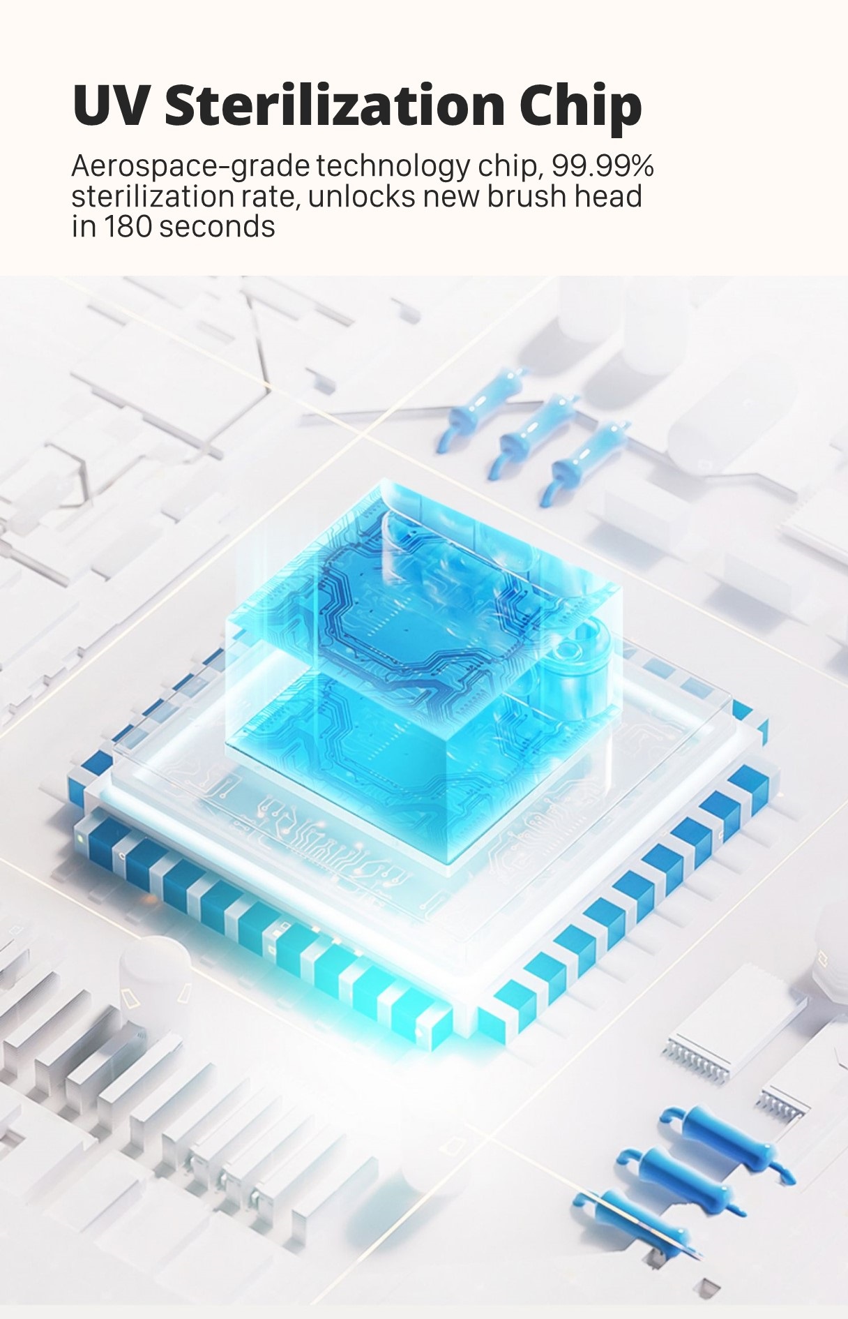 Xiaomi Youpin Smart Toothbrush Sterilizer UVC Sterilization Wall ...