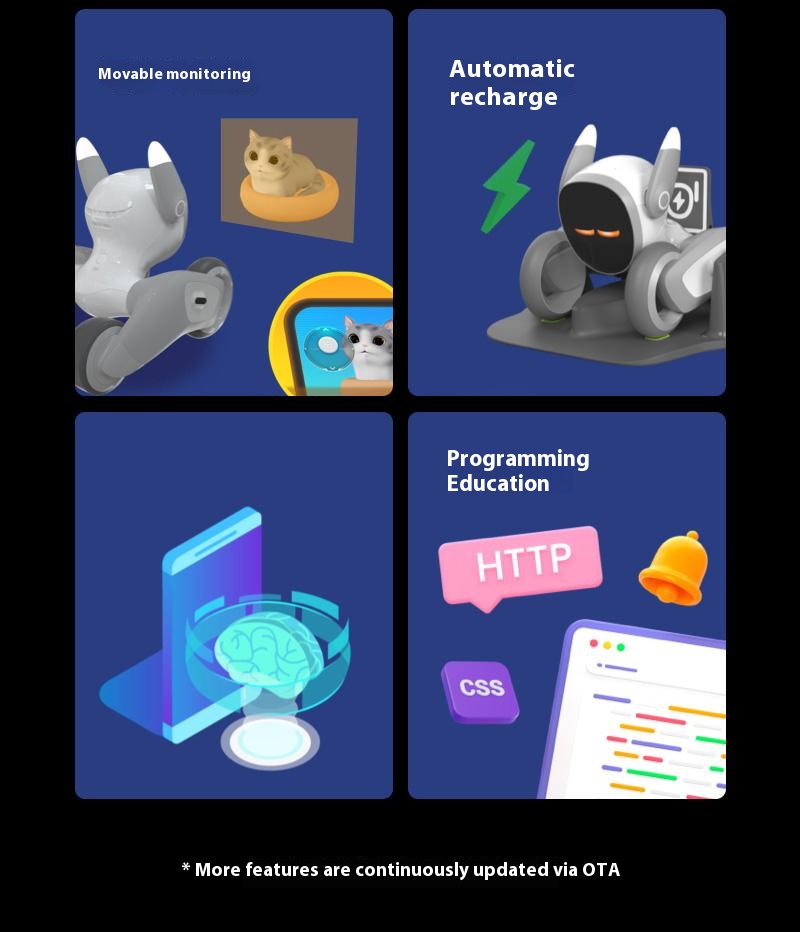 Loona robot Smart robot Dog Emotional Accompanying Interactive ...