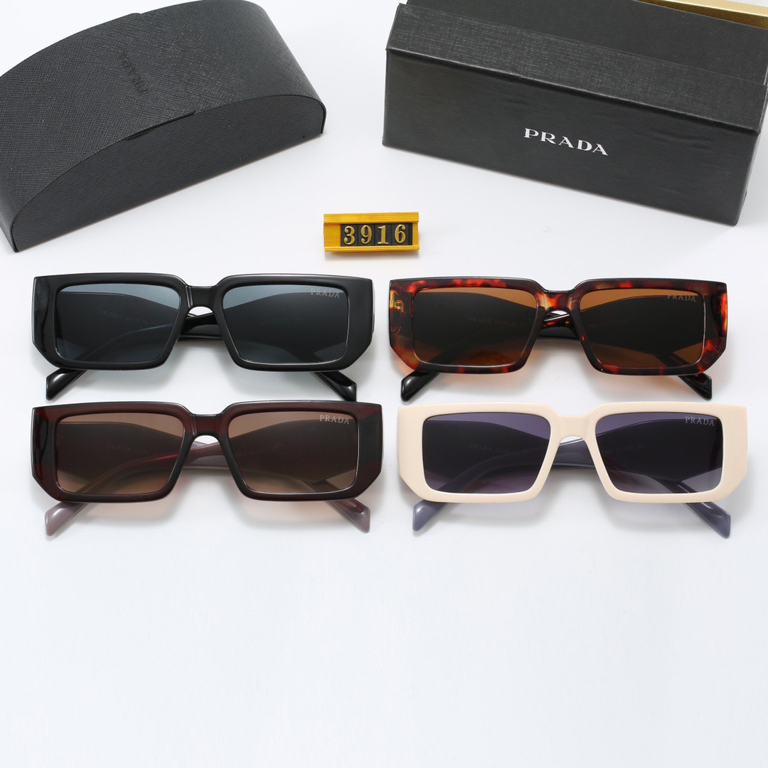 2024 luxury brand retro fashion classic men's rectangular small frame ...