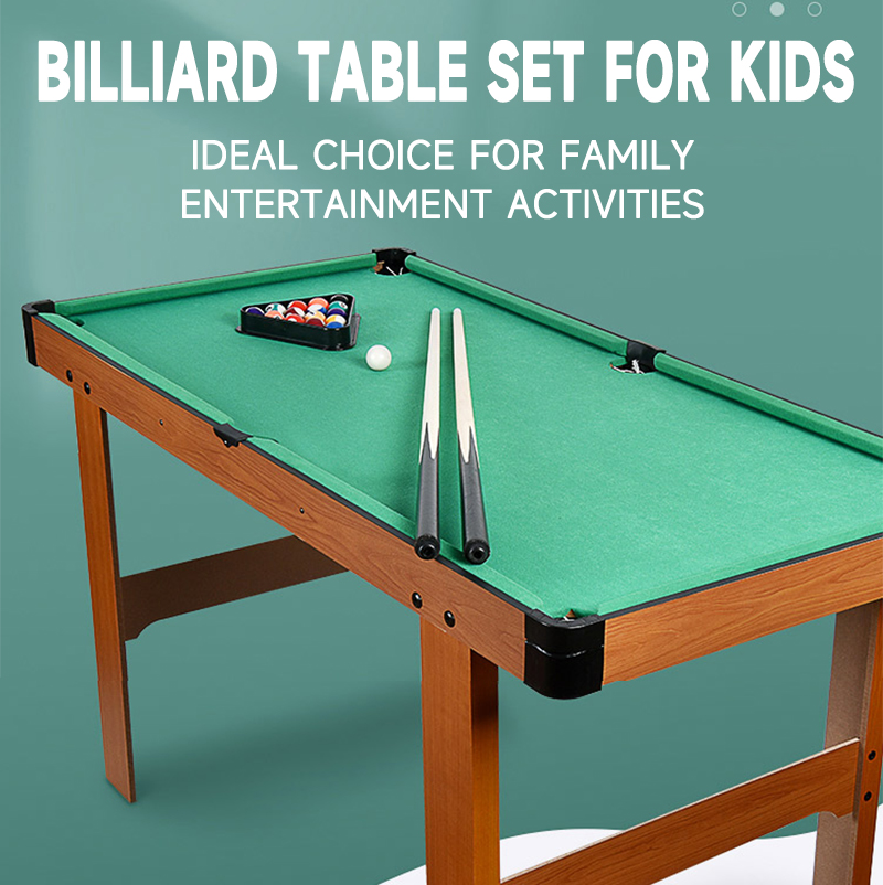 【Landscape Walker】Mini billiard Table for Kids Wooden with Tall Feet ...