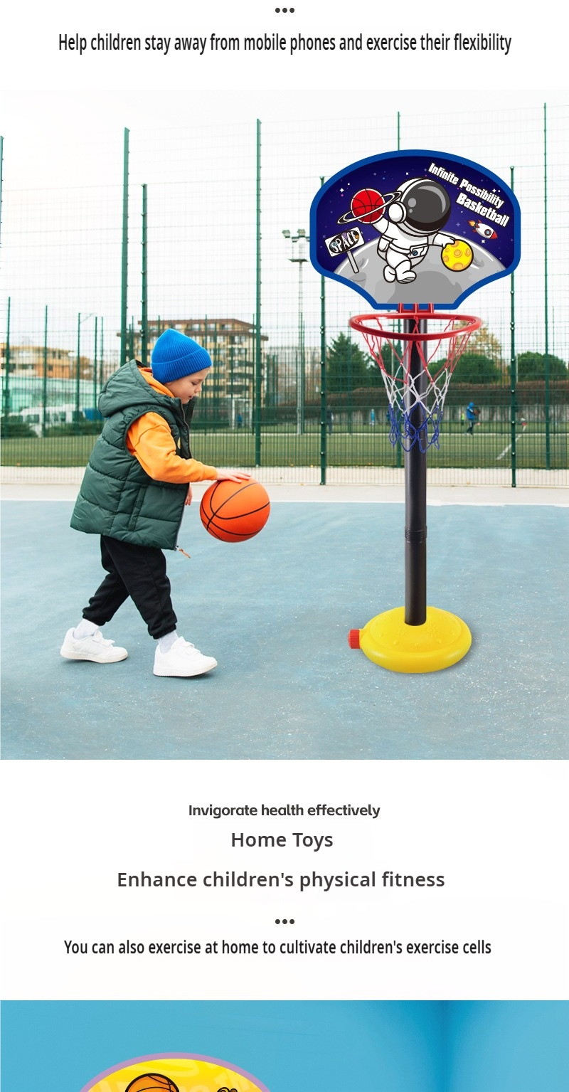 Children basketball stand plaything basketball hoop shooting rack ...