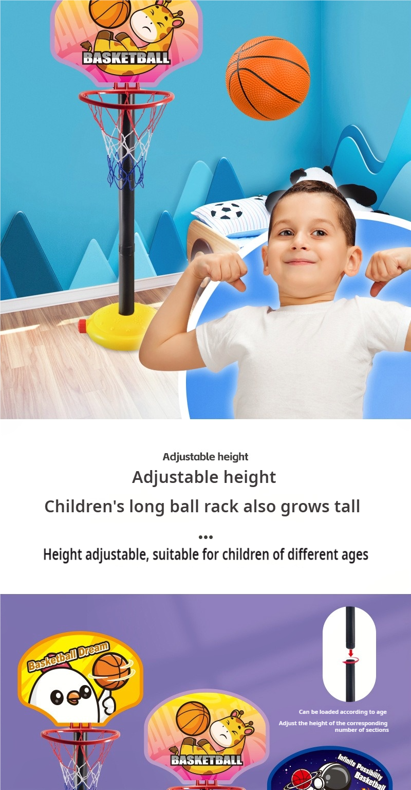 Children basketball stand plaything basketball hoop shooting rack ...