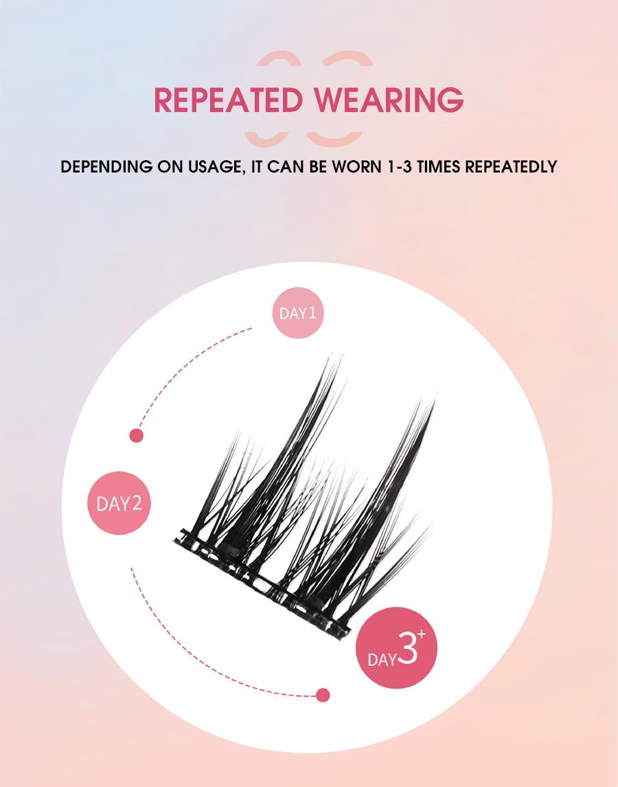 Purely Desire Cat Elf No Glue Self Adhesive False Eyelashes Thick ...