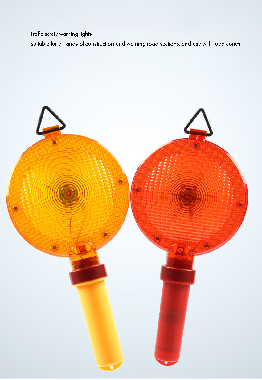 Roadblock Traffic Warning Lights LED Light Controlled Induction Cone ...