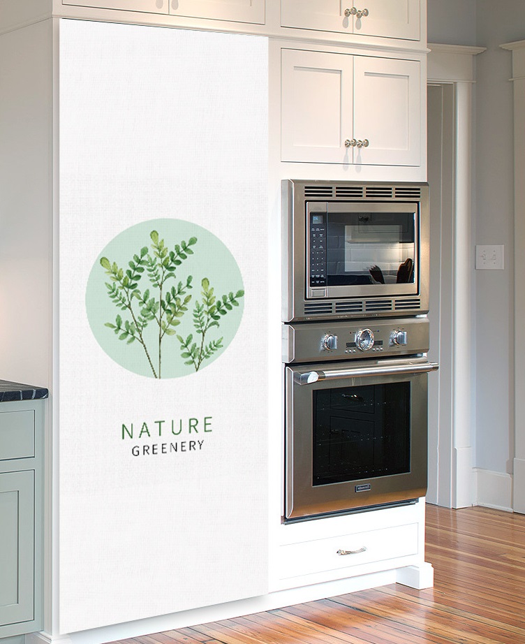 Customize Nordic Style Kitchen Cabinet Curtain Cabient Cover Anti-Dust ...