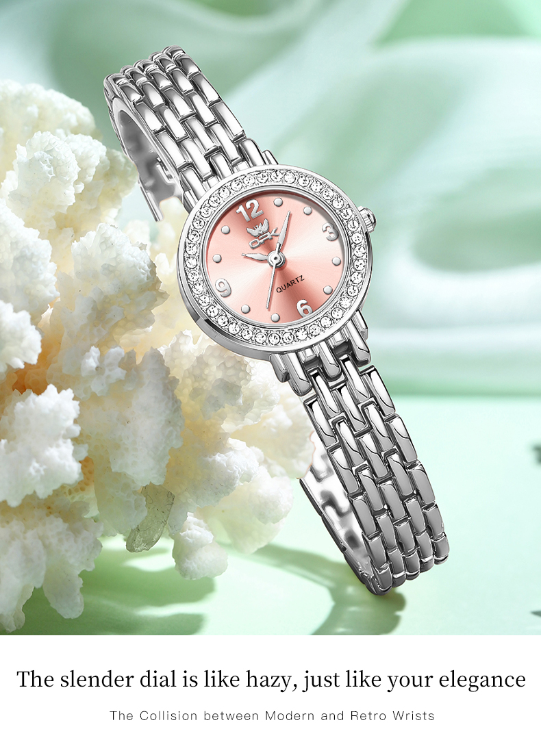 OPK Jam Tangan Perempuan Original Waterproof Quartz Stainless Steel ...