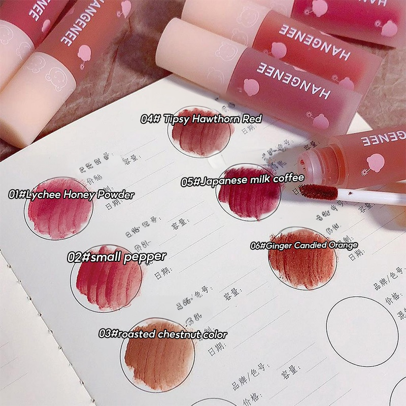 Liquid Lipstick Set, Lustrous Mirror Dewy Finish, Moisturizing Long ...