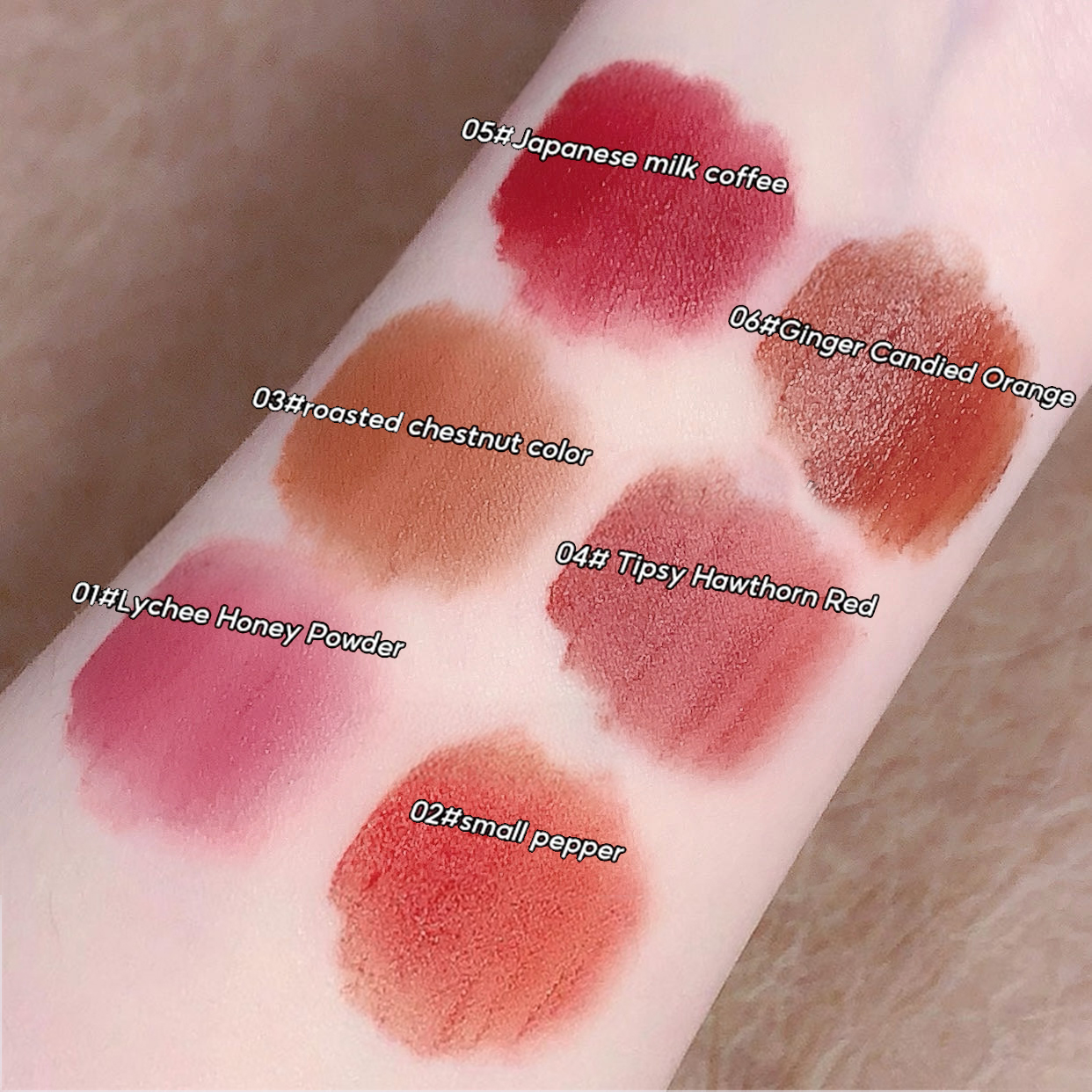 Liquid Lipstick Set, Lustrous Mirror Dewy Finish, Moisturizing Long ...