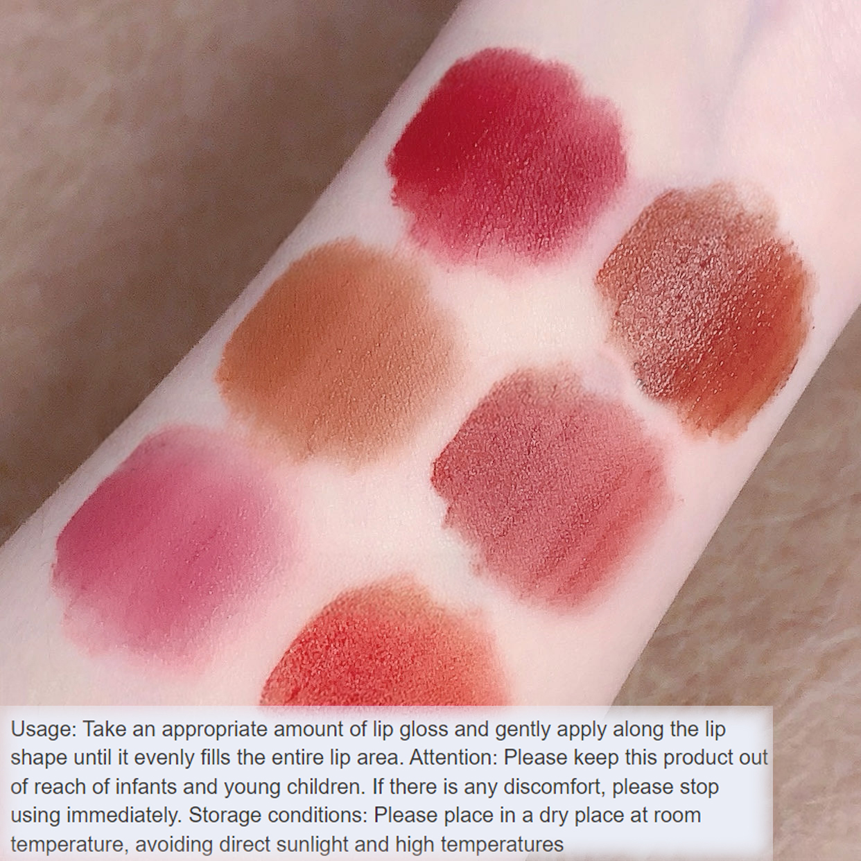 Liquid Lipstick Set, Lustrous Mirror Dewy Finish, Moisturizing Long ...