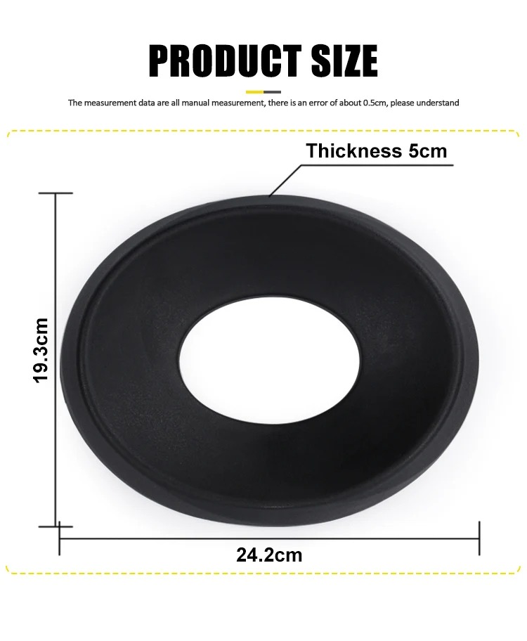 SOMAN Motorcycle Helmet Stand Helmet Service Pad Helmets Support Donut ...