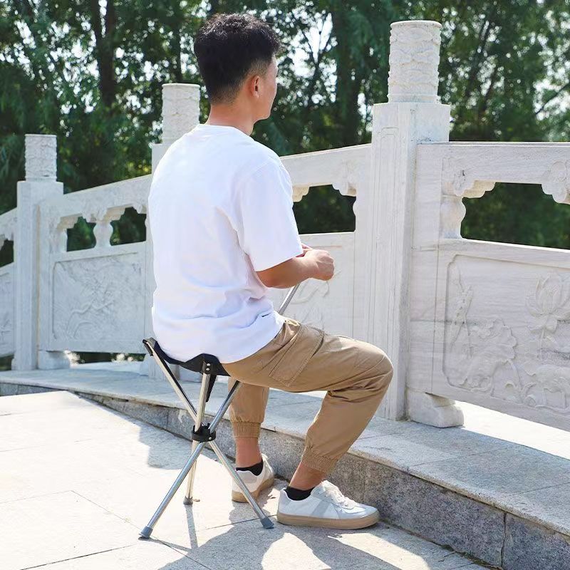 Multifunctional Walking Stick Stool Shock-resistant Thickened Sitable ...