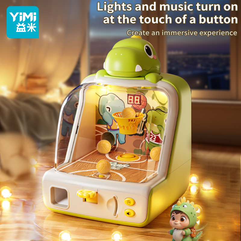 [Ready Stock] YIMI Dinosaur Basketball Machine Shooting Game Kids Toy ...
