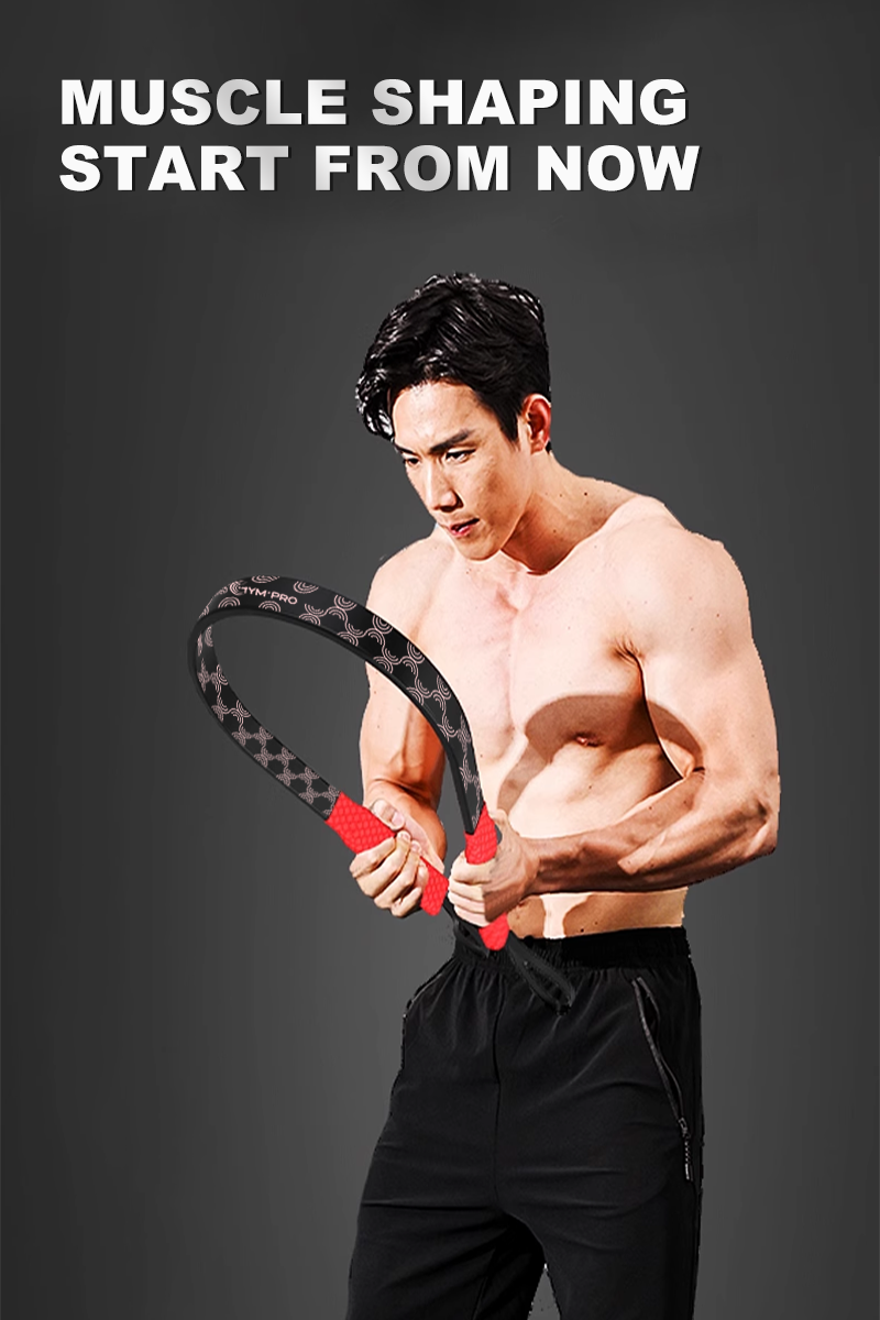 GYMPRO Silent Arm Strength Machine Gym Power Twister Spring Bar ...