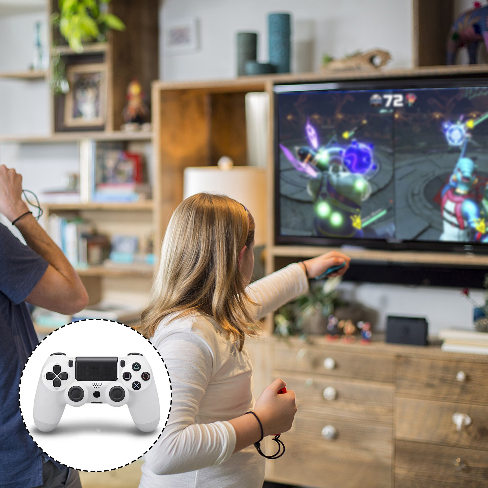 【Malaysia Spot Sale】Controller Pc Android Ios Bluetooth wireless Game Games Controller Gamepad ...