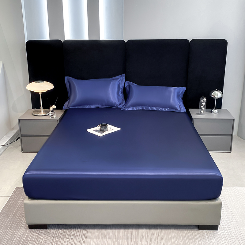 Ice Silk Mattress Protector Summer Fitted Sheet Premium Cadar Single ...
