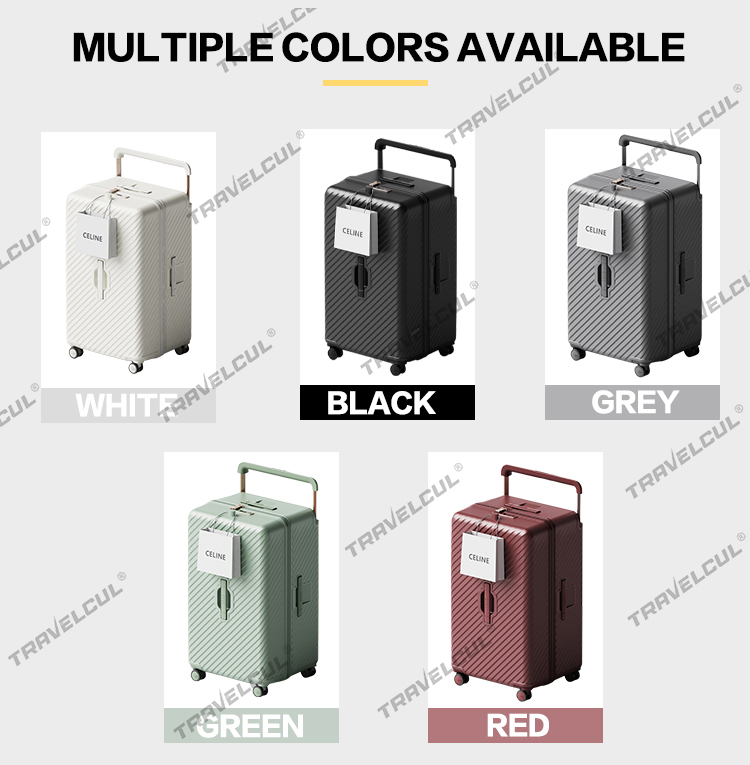 TRAVELCUL Koper 22/26 Inci - Dengan Handle Tambahan & Kapasiti Besar ...