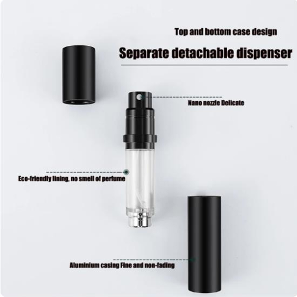 Mini Perfume Atomizer 5ml - Refillable Bottom-Fill Spray Bottle For ...