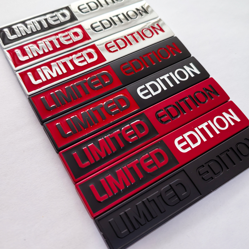 1 x Metal LIMITED EDITION Letter Logo Car Auto Decorative Emblem Badge ...