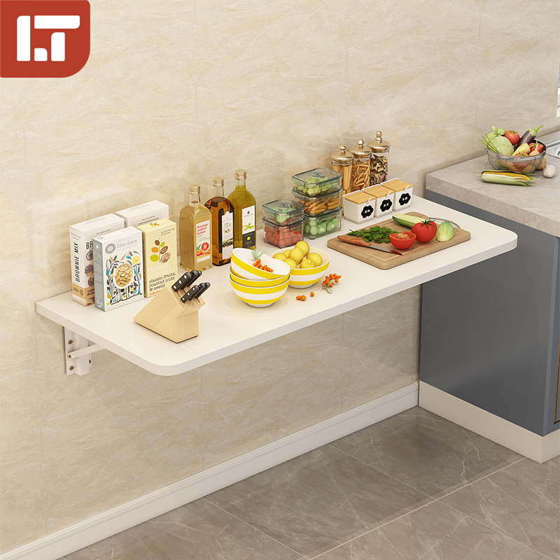 Wall Mounted Floating Table Hanging Study Table Floating Wall Shelf ...