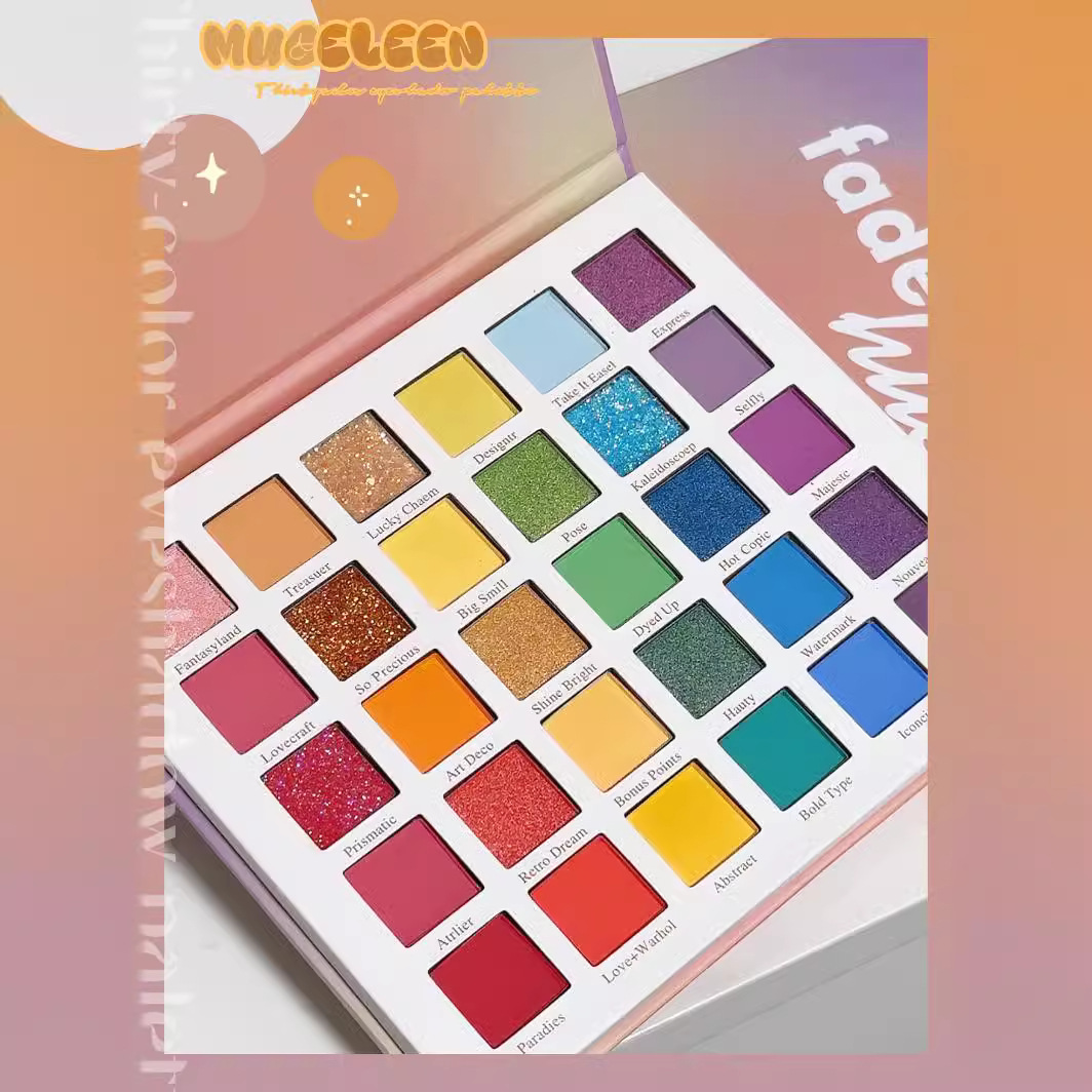 Thirty Colors Rainbow Eyeshadow Palette Children's Day Children's Day ...