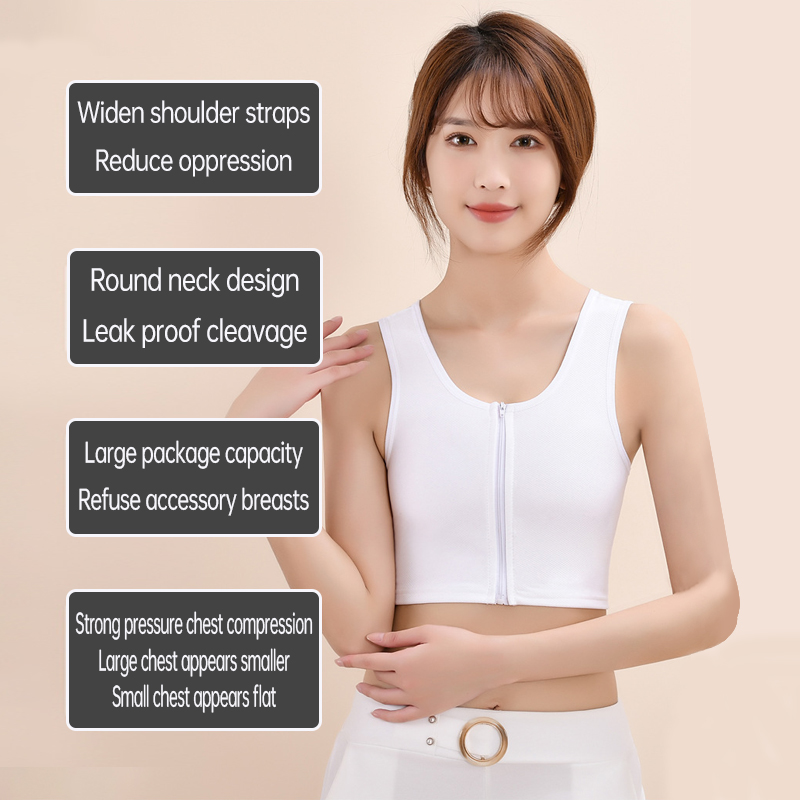 Breathable Breast Binder Bandage Chest Binder Vest Tank Top Binder