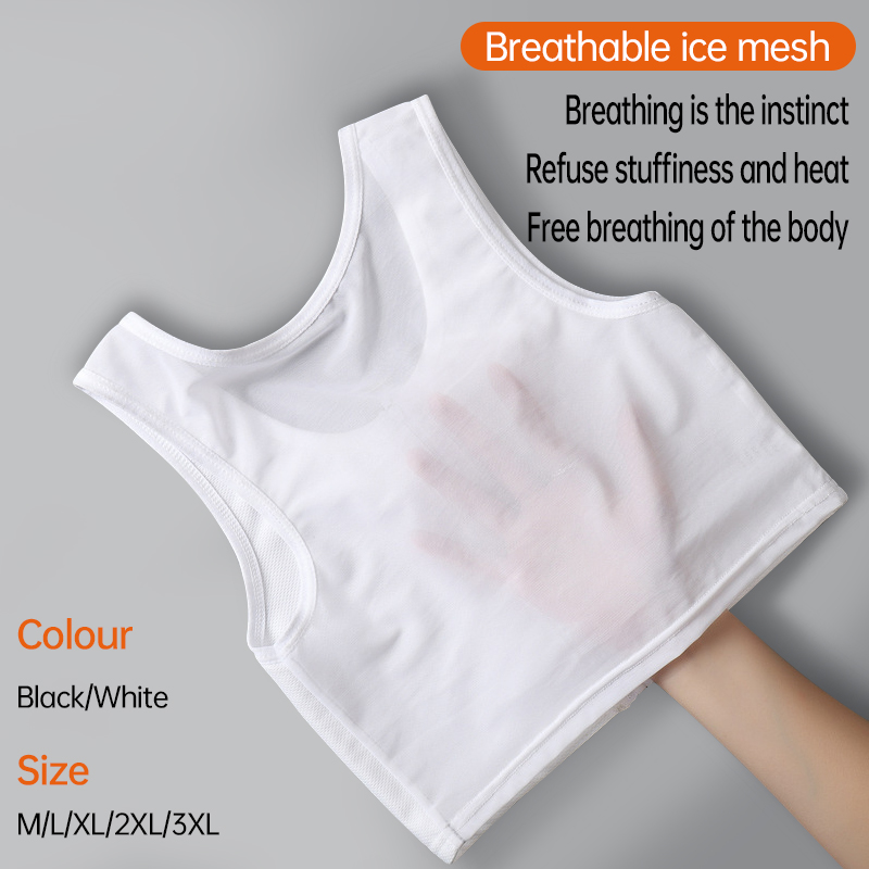 Breathable Breast Binder Bandage Chest Binder Vest Tank Top Binder