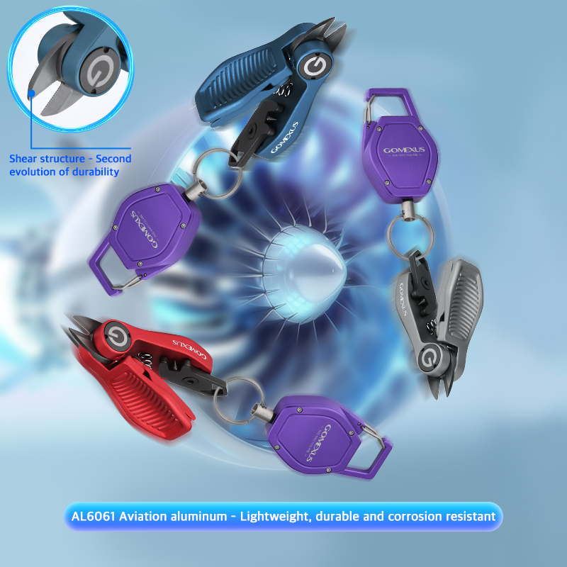 Gomexus Fishing Lines Cutter Fishing Scissor Nipper Quick Knot Hooks ...