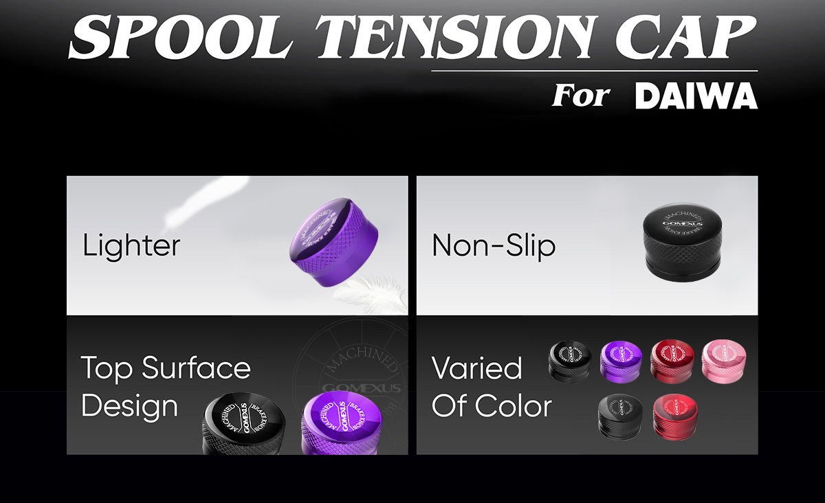 Gomexus Spool Tension knob Cap 1.7g For Daiwa Tatula Steez zillion ...