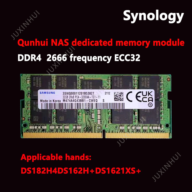 Synology NAS DS1821+ DS1621+ DS923+ DS1823+ DS1522+ 16G DDR4 2666 ECC memory module DS | Shopee ...