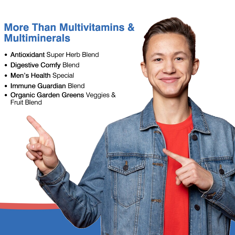 MEN'S MULTIVITAMIN - with minerals and vitamins antioxidants - for ...