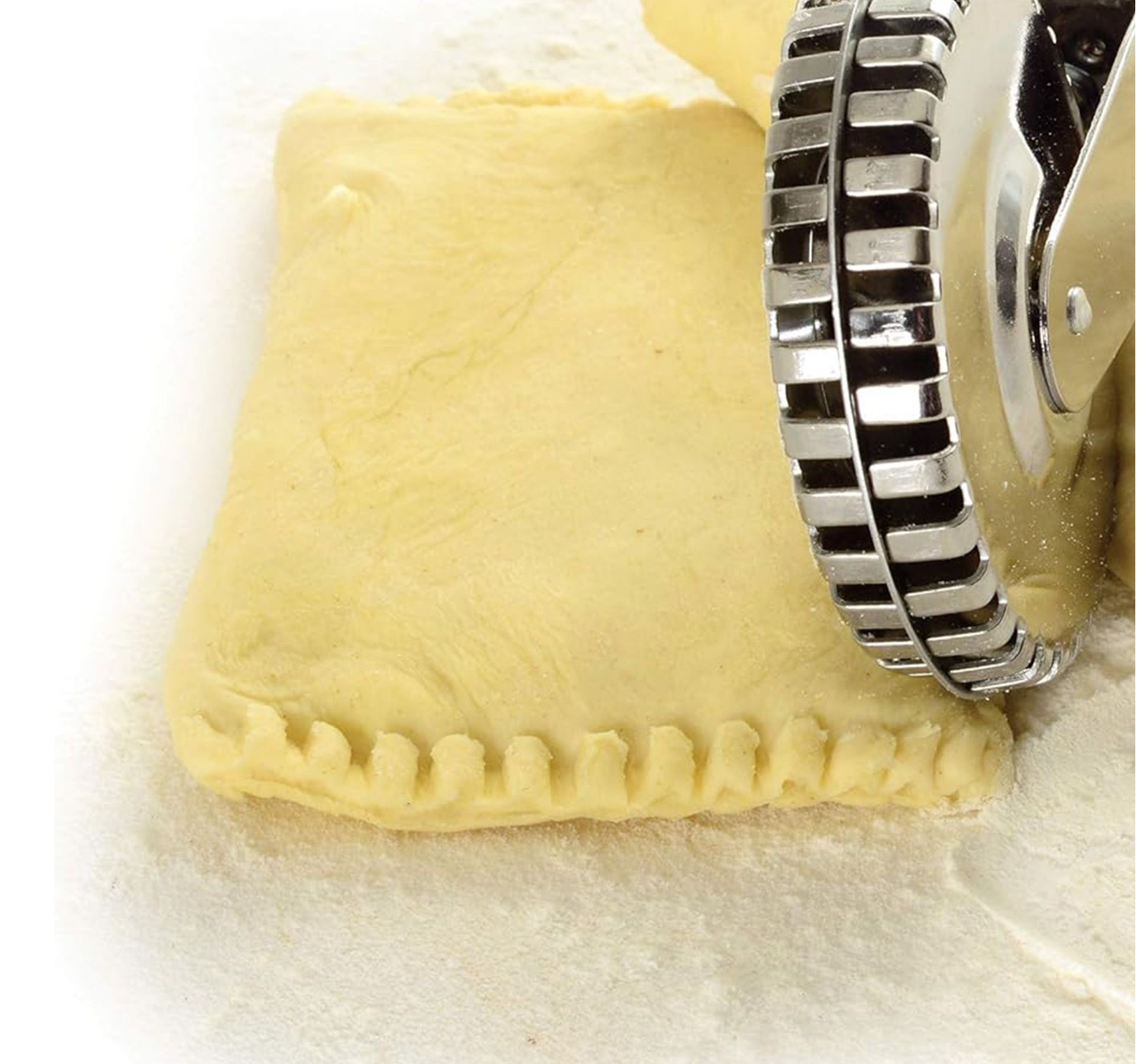 Stainless Steel Pastry Roller Edge Sealer Embosser Pie Sandwich Tool ...