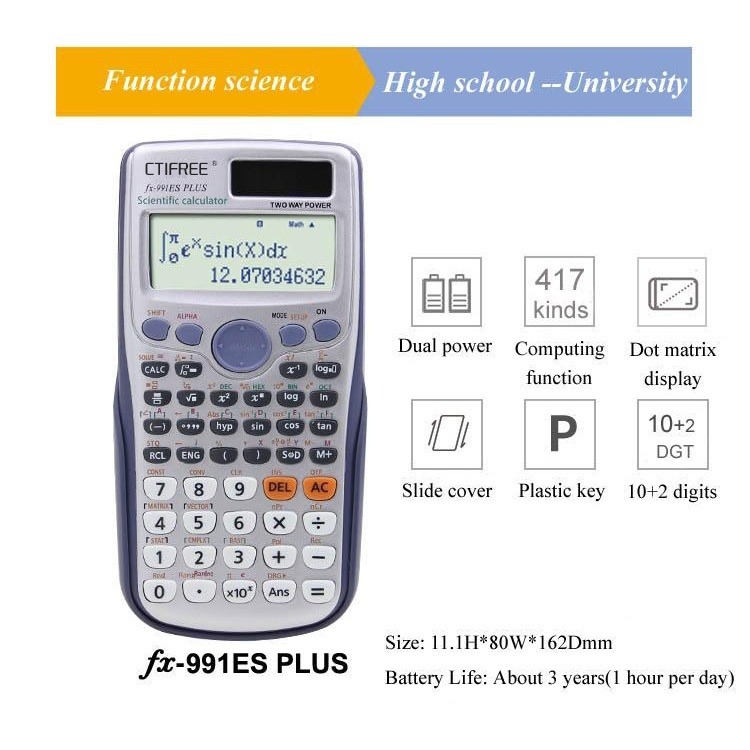 24 SHIP Genuine Casio FX-991EX FX-82MS ClassWiz Series Scientific ...