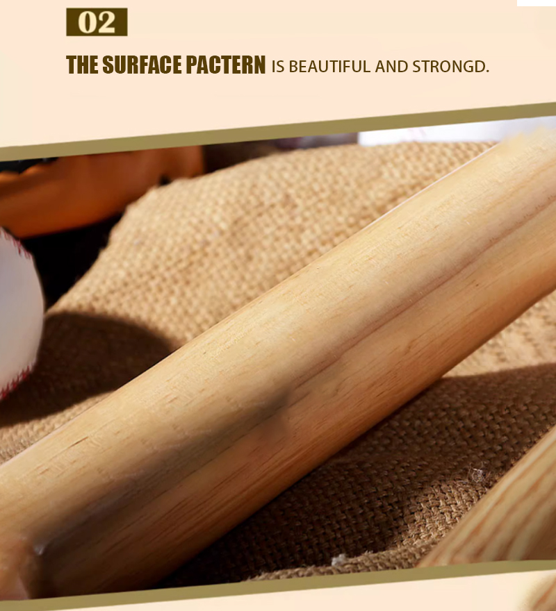 Wood Baseball Bat Professional Hardwood Baseball Stick Outdoor Sports ...
