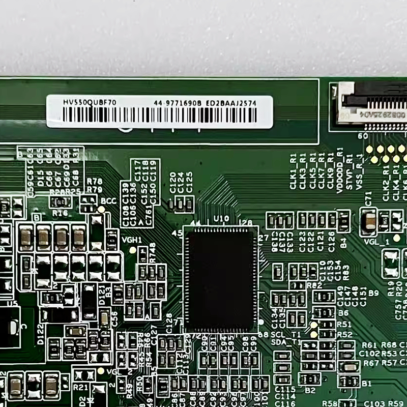 Original 55 inch BOE LCD TV logic board 55UHD 47-6021424 HV550QUBF70 T ...