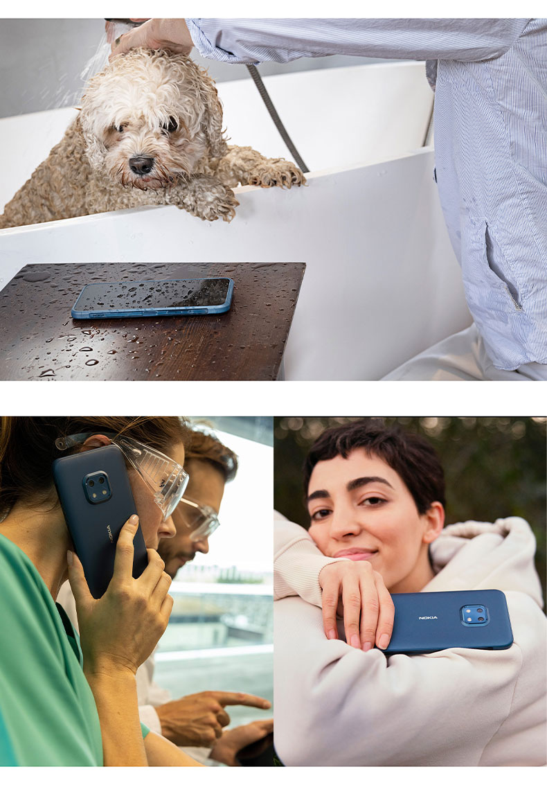 Nokia Rugged Phone XR20 5G Smartphone (6.67''FHD+/Meets MIL-STD-810H ...