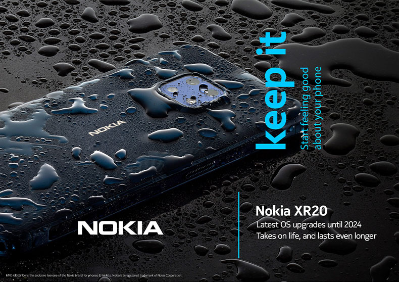 Nokia Rugged Phone XR20 5G Smartphone (6.67''FHD+/Meets MIL-STD-810H ...